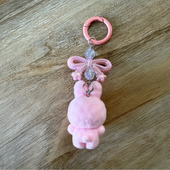 Toys | Pink Bunny Keychain Toy | Poshmark
